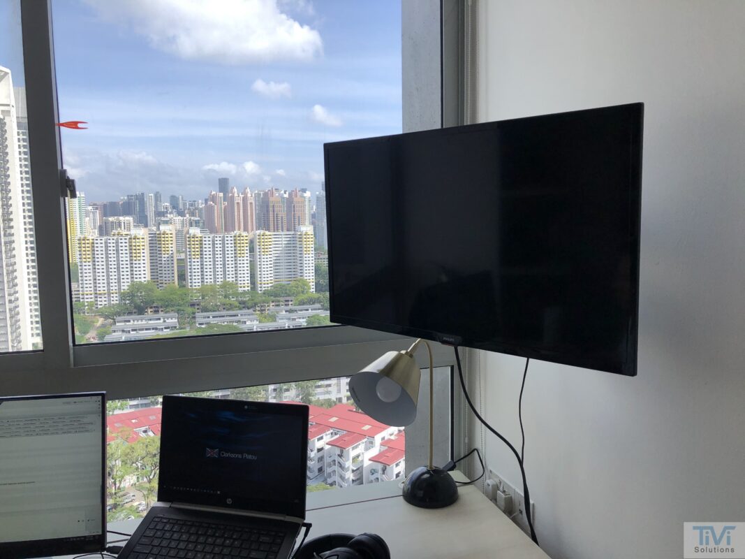 Single Arm Full Motion Mount Suitable for TV 32-52" (T101) - Tivi Solutions