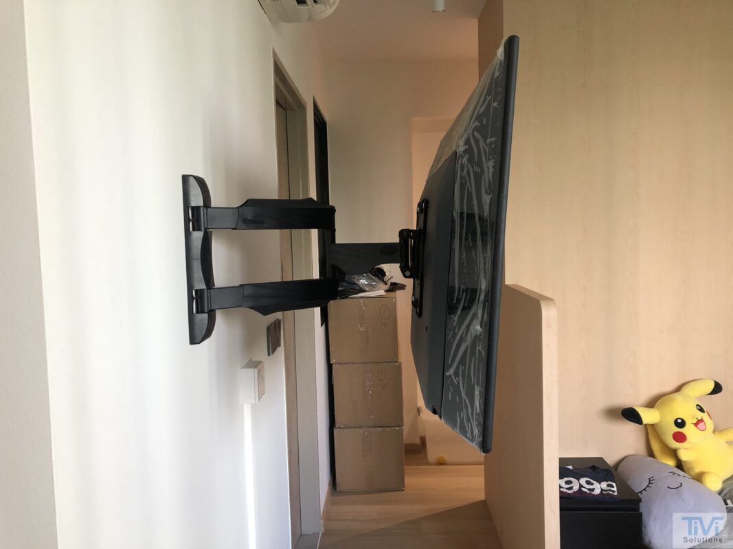 Single Arm Full Motion Mount Suitable for TV 32-52" (T101) - Tivi Solutions